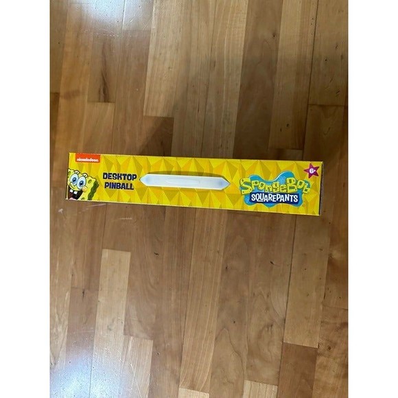 Hasbro | Games | Spongebob Squarepants Desktop Pinball Game | Poshmark